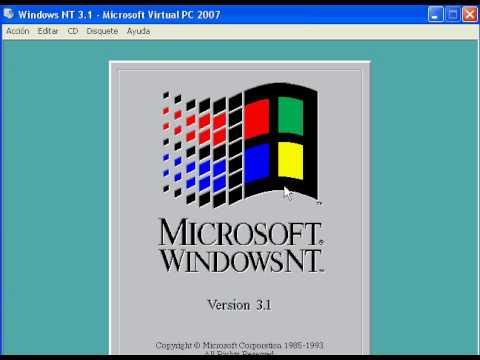 Windows NT 3.1 Workstation - YouTube