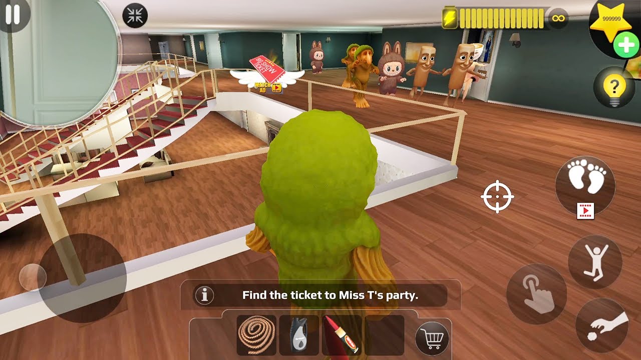 Brr Brr Patatim Plays in Scary Teacher 3D House Troll Miss T Gameplay ...