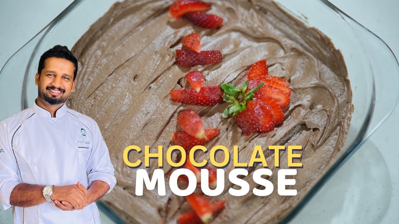 DHE CHEF Chocolate Mousse Recipe | No Gelatin No Chinagrass | Perfect ...
