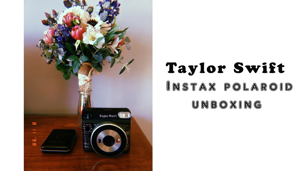 Unboxing Taylor Swift Instax Square sQ6 Polaroid Camera and Review ...