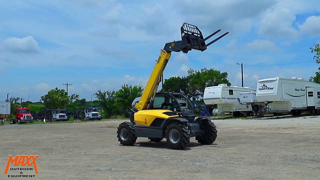 2019 WACKER NEUSON TH627 TELESCOPIC FORK LIFT - YouTube