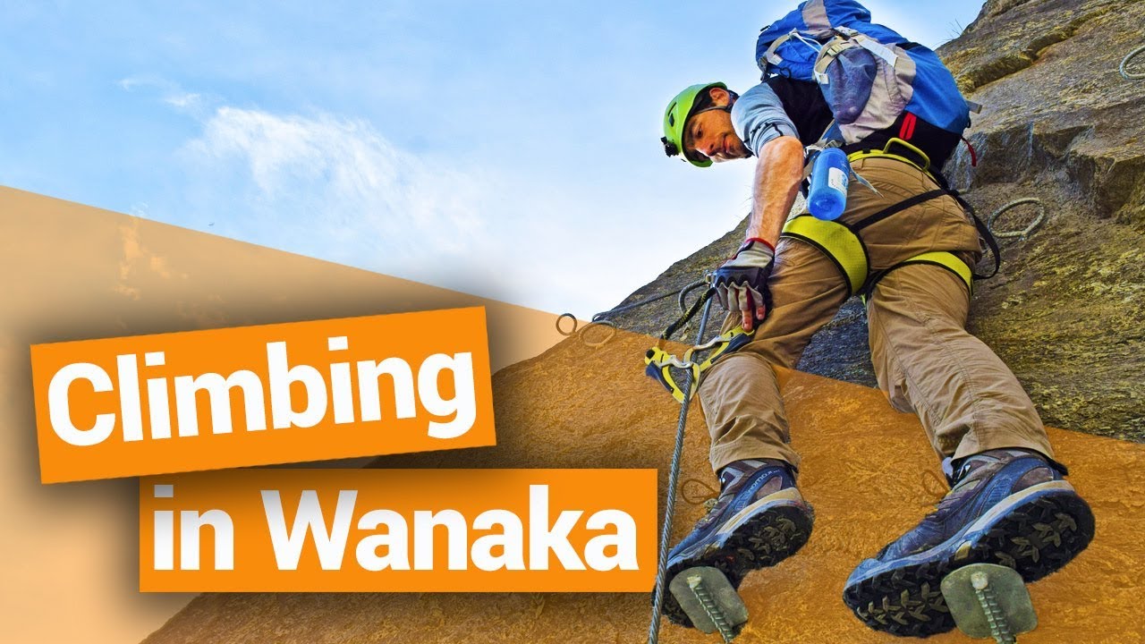 🧗 Via Ferrata Climbing in Wanaka with Wildwire - New Zealand's Biggest ...