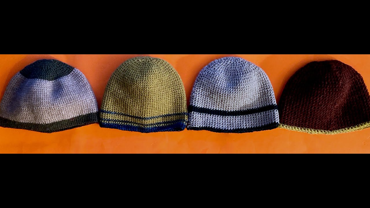Crochet Thermal Stitch Beanie Tutorial Montage - YouTube