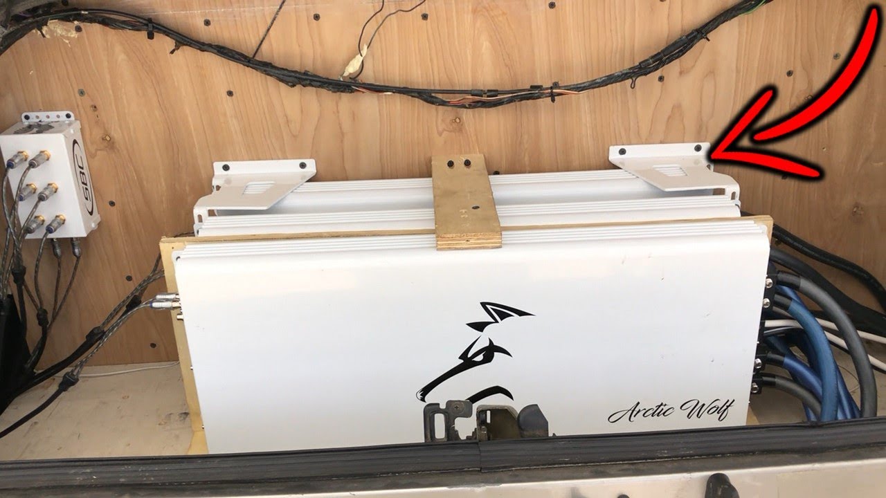 NOW THAT IS HOW TO BUILD A SUBWOOFER BOX WALL BUILD! *IMPRESSIVE* - YouTube