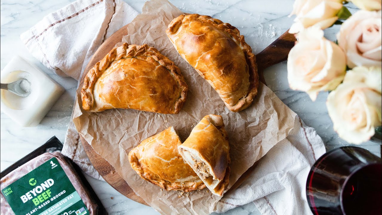 Delicious Homemade Pasty Recipe with Beyond Beef - YouTube