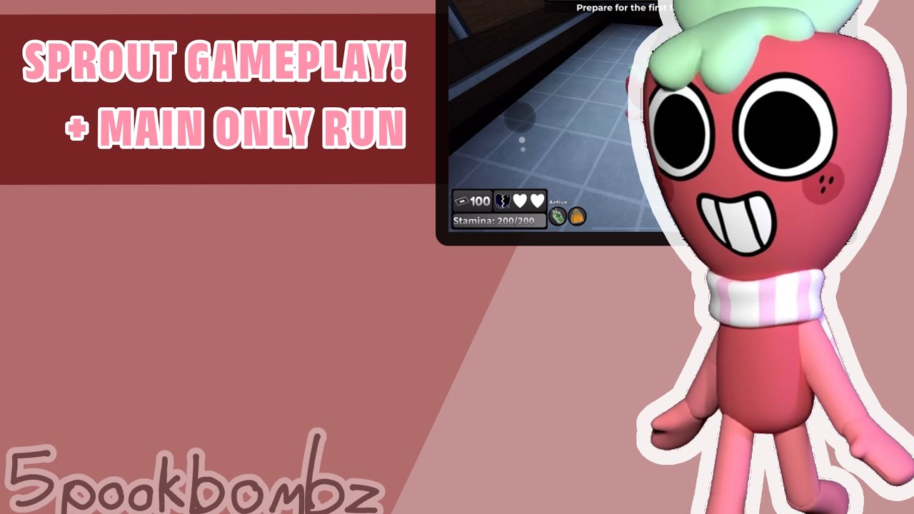 Sprout gameplay + Main only run! (Dandy’s world) - YouTube
