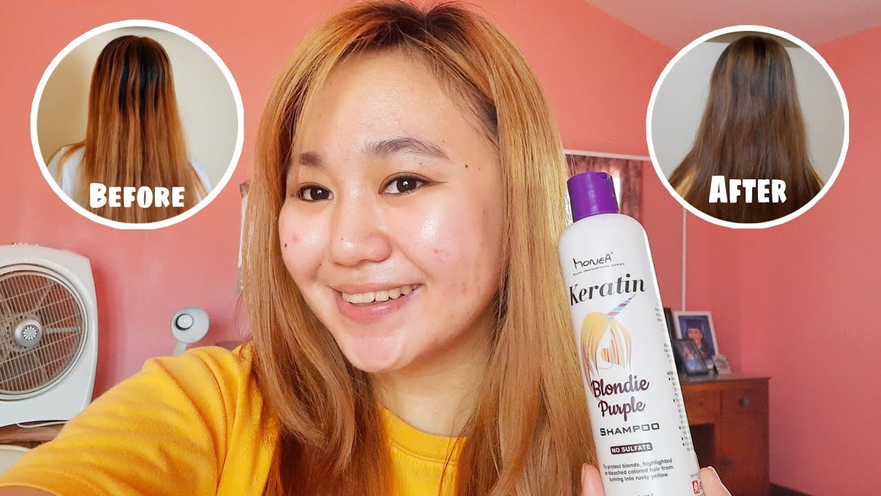 MONEA PURPLE SHAMPOO REVIEW| PHILIPPINES - YouTube