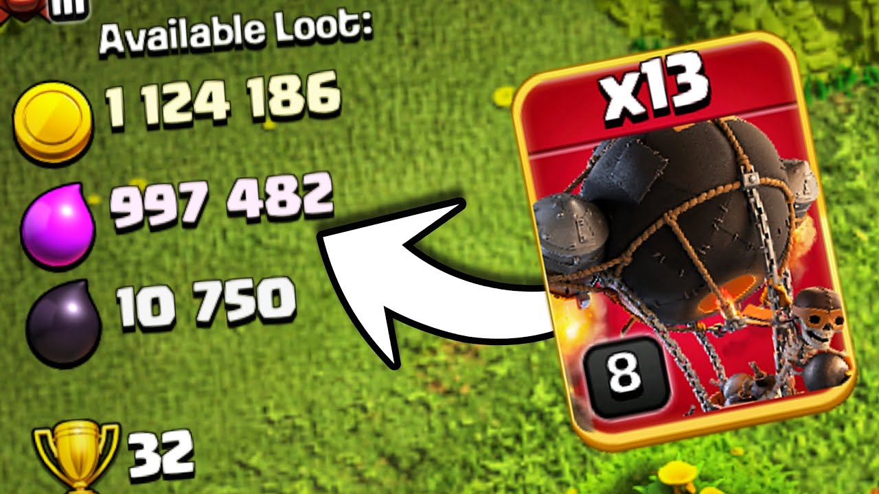 Rocket Loons Are OP! Clash of Clans.COC - YouTube