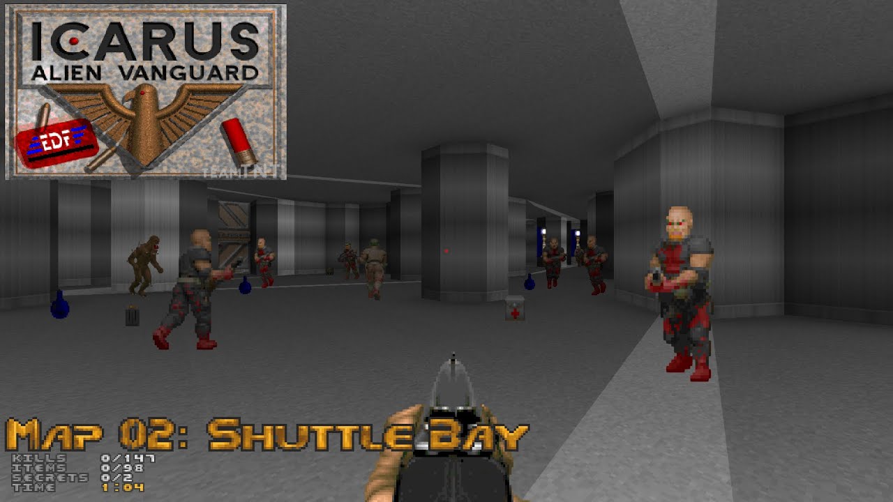 Icarus: Alien Vanguard - Map 02: Shuttle Bay (UVMax 3:24) - YouTube