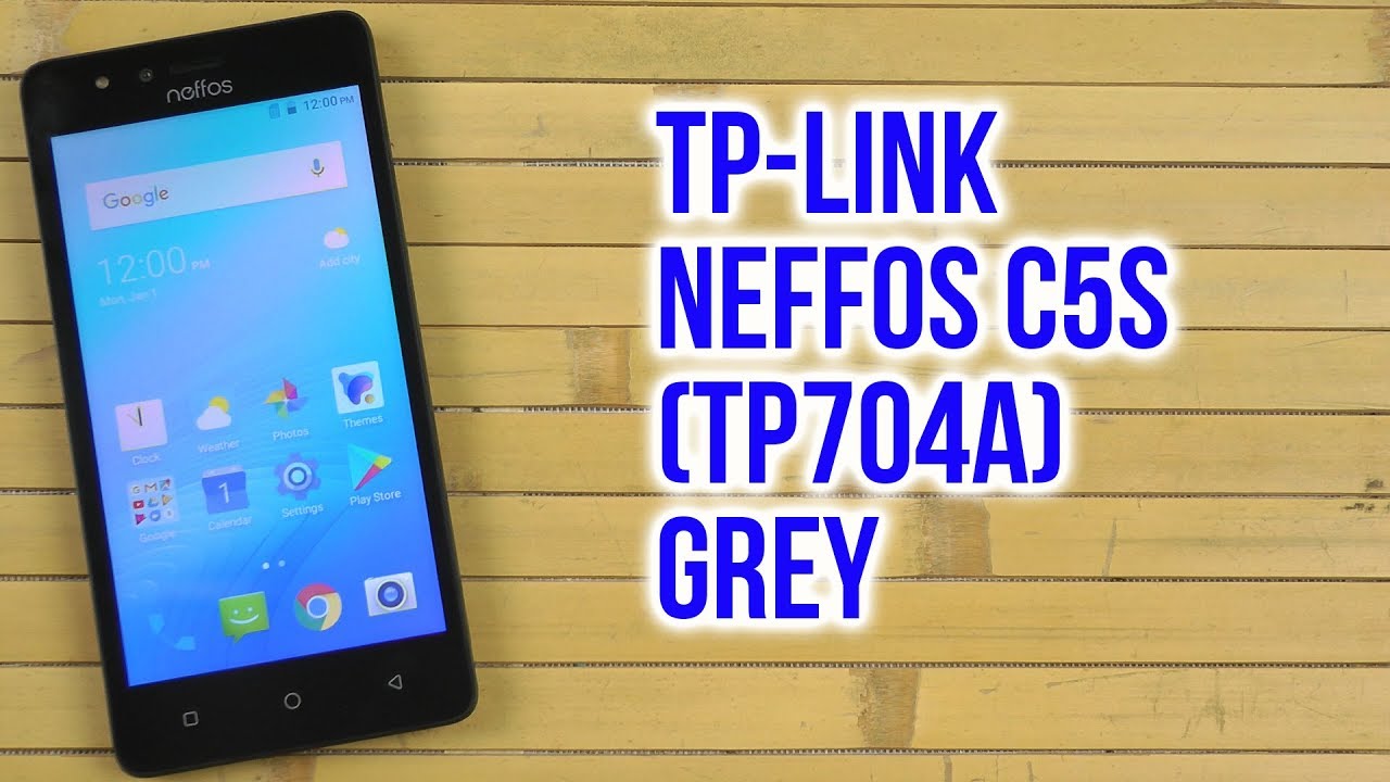 Распаковка TP-Link Neffos C5S TP704A Grey - YouTube