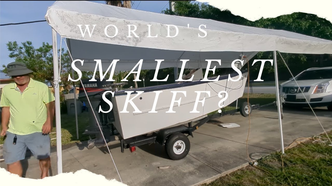 Update to my tiny Skiff center console boat. #tinyboatnation - YouTube