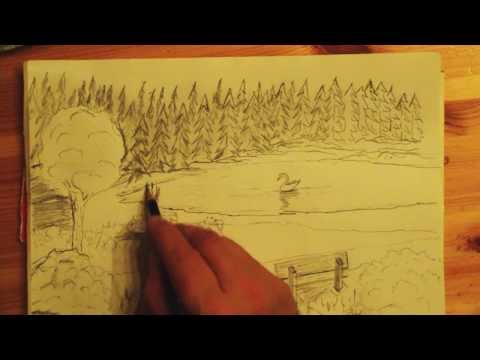 Zeichnen lernen Denkanstöße Entwurf Lektion 1 - learn to draw idea draft lesson 1
