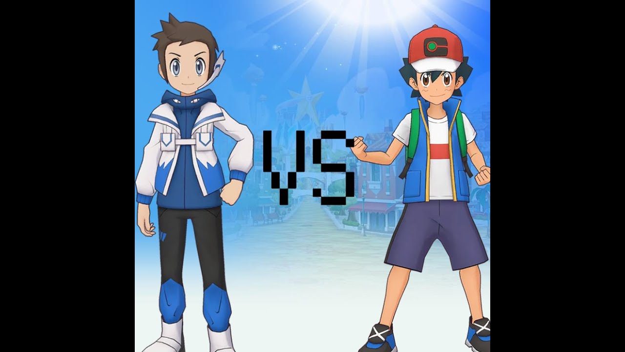 Pokemon Master EX: Brendan vs Ash - YouTube