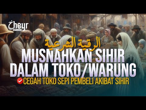 MUSNAHKAN SIHIR PADA TOKO DAN WARUNG - CEGAH TOKO SEPI PEMBELI AKIBAT SIHIR KIRIMAN - الرقية الشرعية