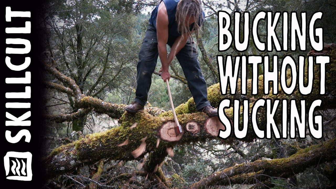 Bucking Without Sucking, Toward Efficient Axe Notches, Cordwood ...