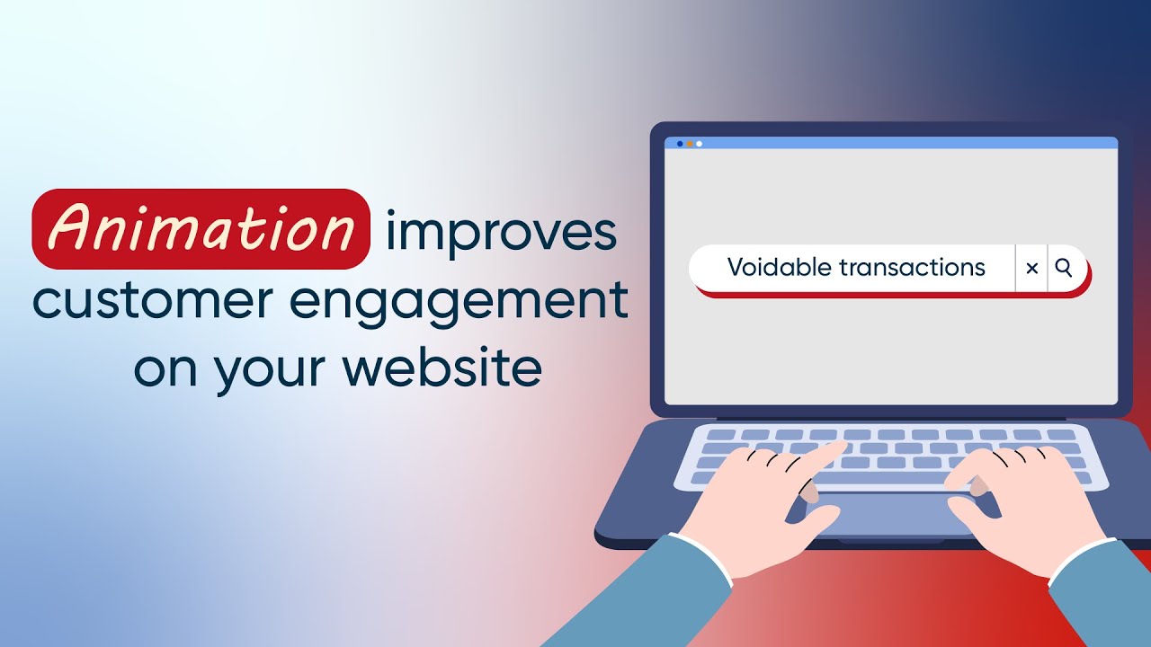 Animation improves customer engagement on your website - YouTube