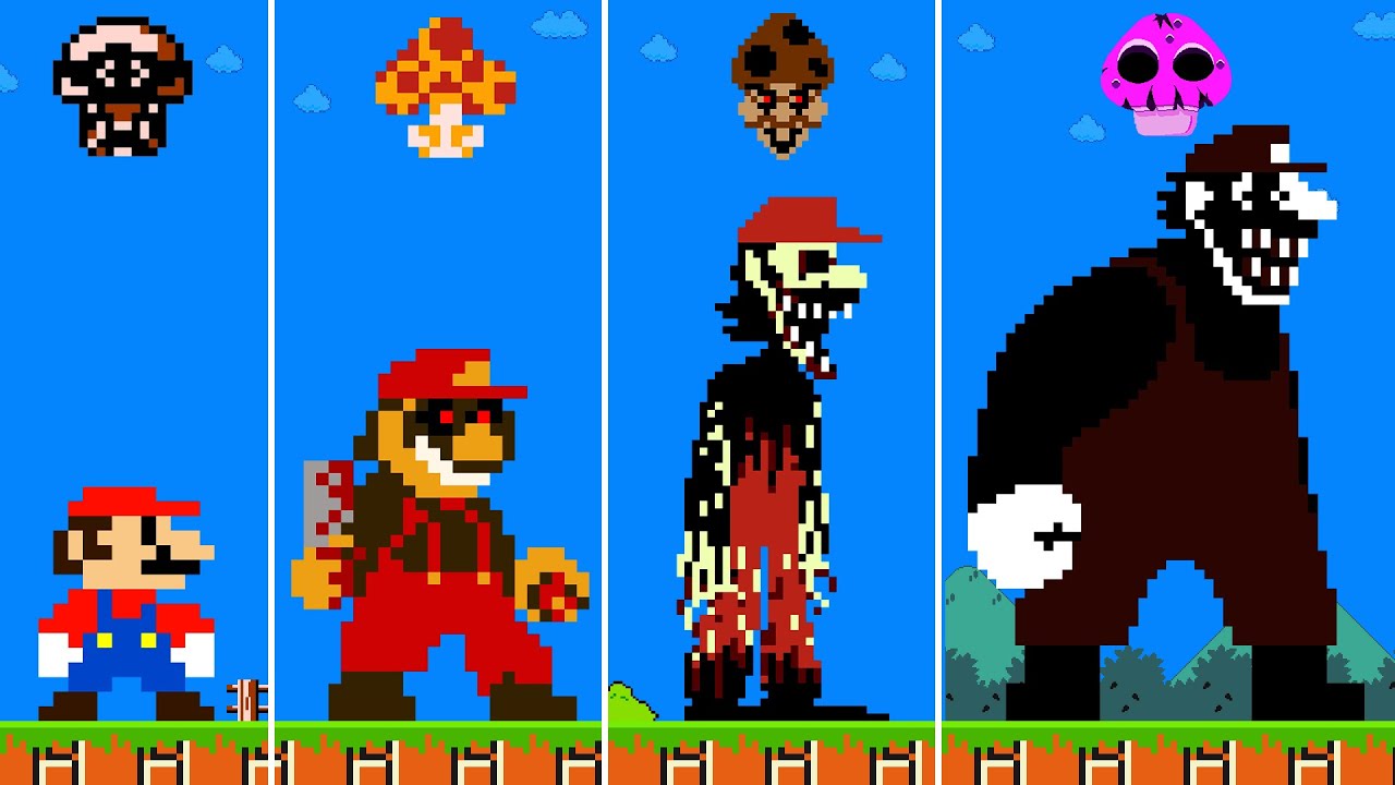 What If Every mushroom make Mario become MX Madness | BoBo Mario - YouTube