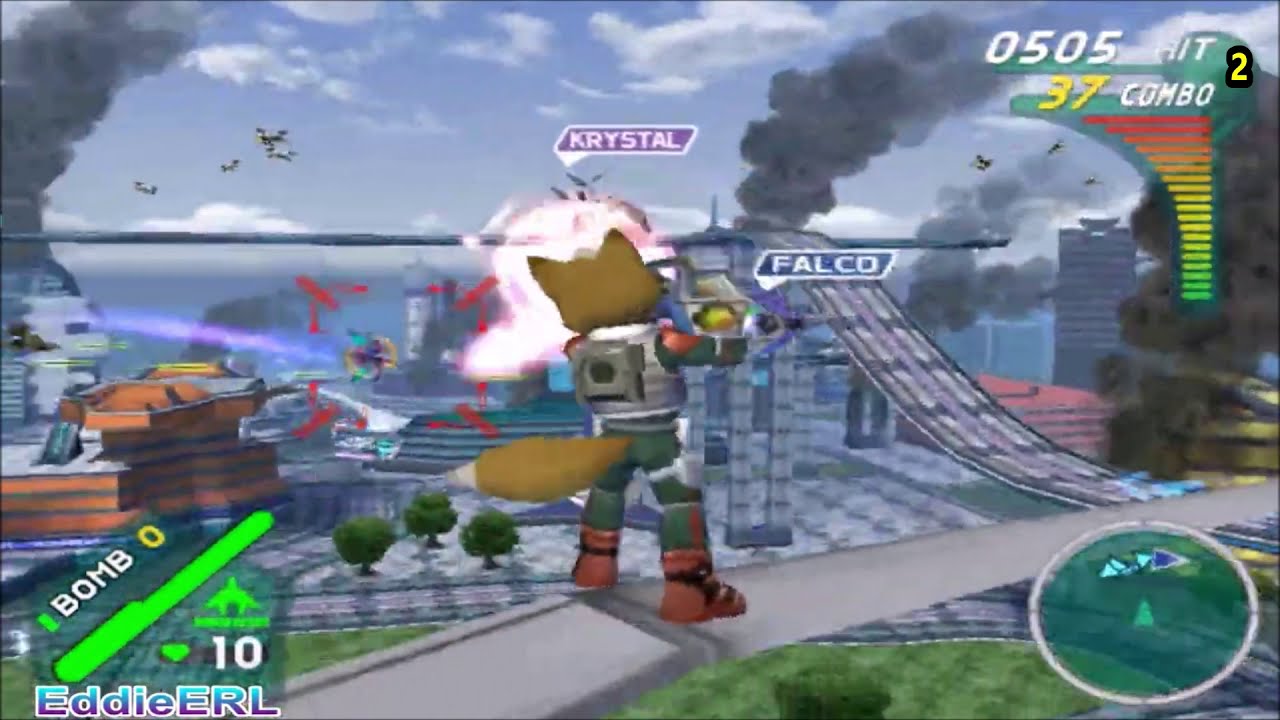 How Many Times Do You Save Falco In Star Fox: Assault? - YouTube
