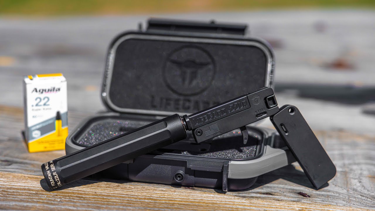 Trailblazer Lifecard .22 Threaded Barrel | Smallest - Lightest silencer ...