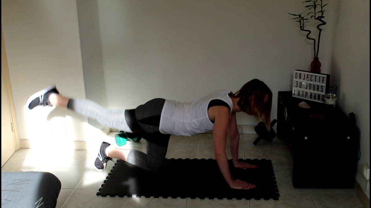 WorkiVi - Élévation arrière jambe tendue - YouTube