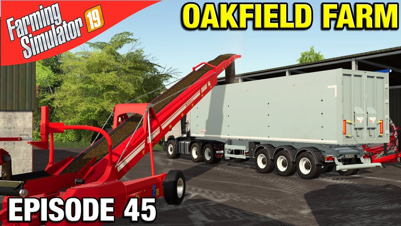 LOADING WITH CONVEYORS Farming Simulator 19 Timelapse - Oakfield Farm ...
