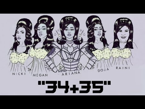 Ariana Grande - 34+35 (Remix) ft. Raini Rodriguez, Doja Cat, Nicki Minaj, Megan Thee Stallion