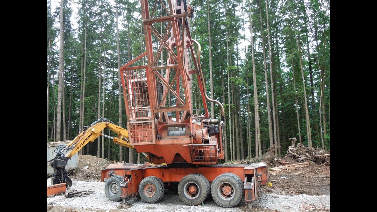 Yarder Logging Part 1 Youtube