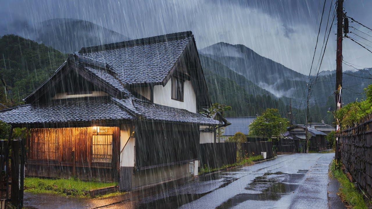 Rain Relaxation For Sleep - Beat Insomnia With The Sounds Of Heavy Rain ...
