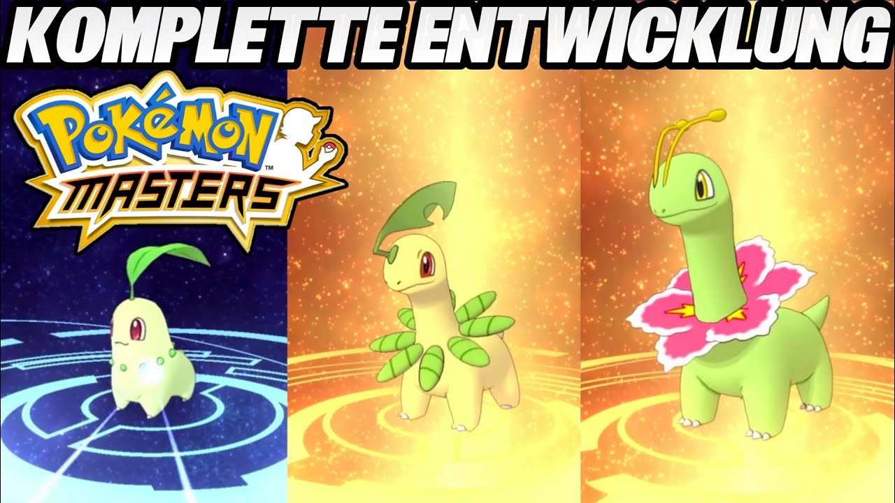 Endivie Entwicklung komplett zu Meganie! UND Level 100! 😮😎 | Pokémon ...