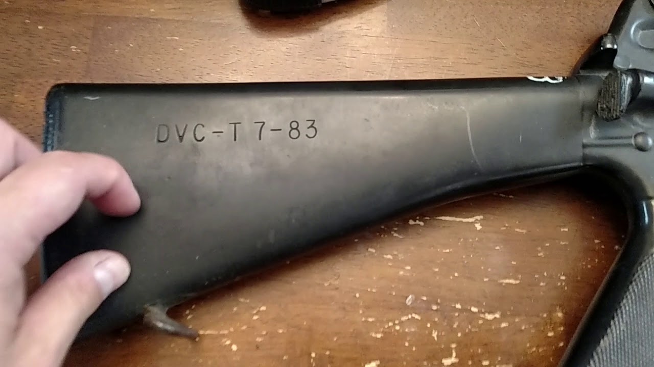 USGI M16A1 Training Rifle "Rubber Duck" unboxing. - YouTube