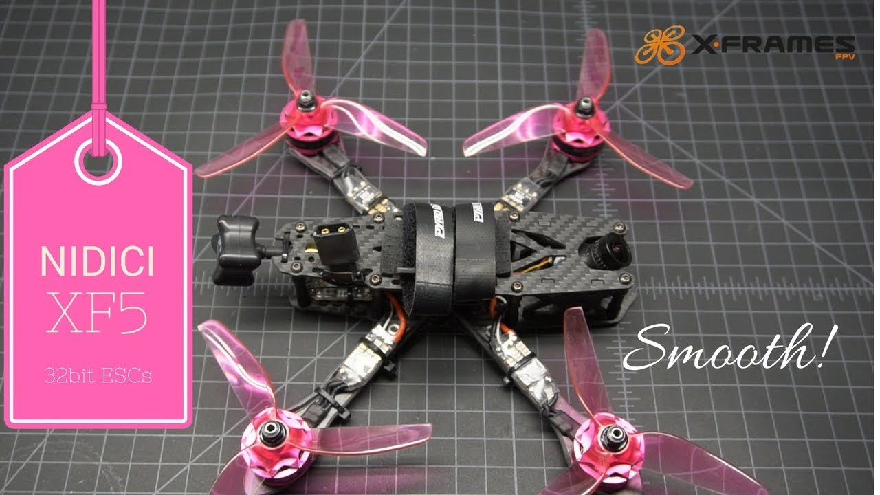 Final Thoughts + Flight Footage Nidici XF5 Frame, BLHeli 32bit - YouTube