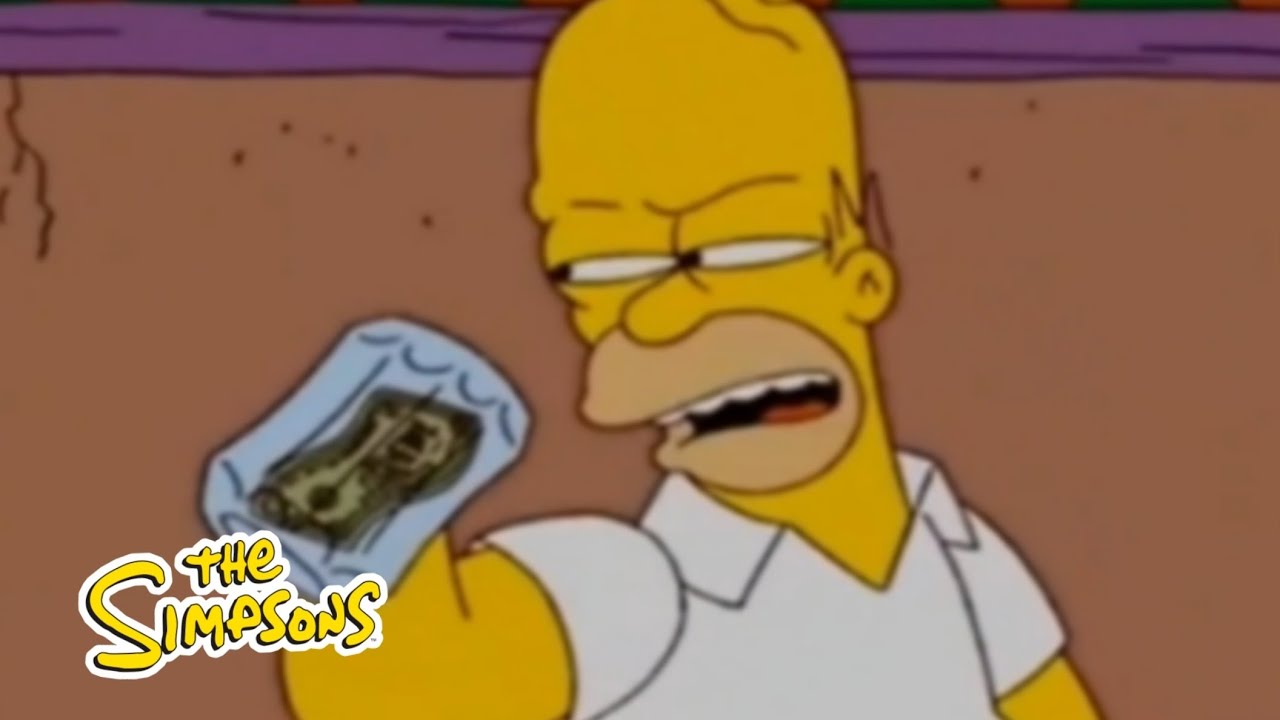 The Simpsons Money The Simpsons' Mr Burns Explains The Fiscal Cliff