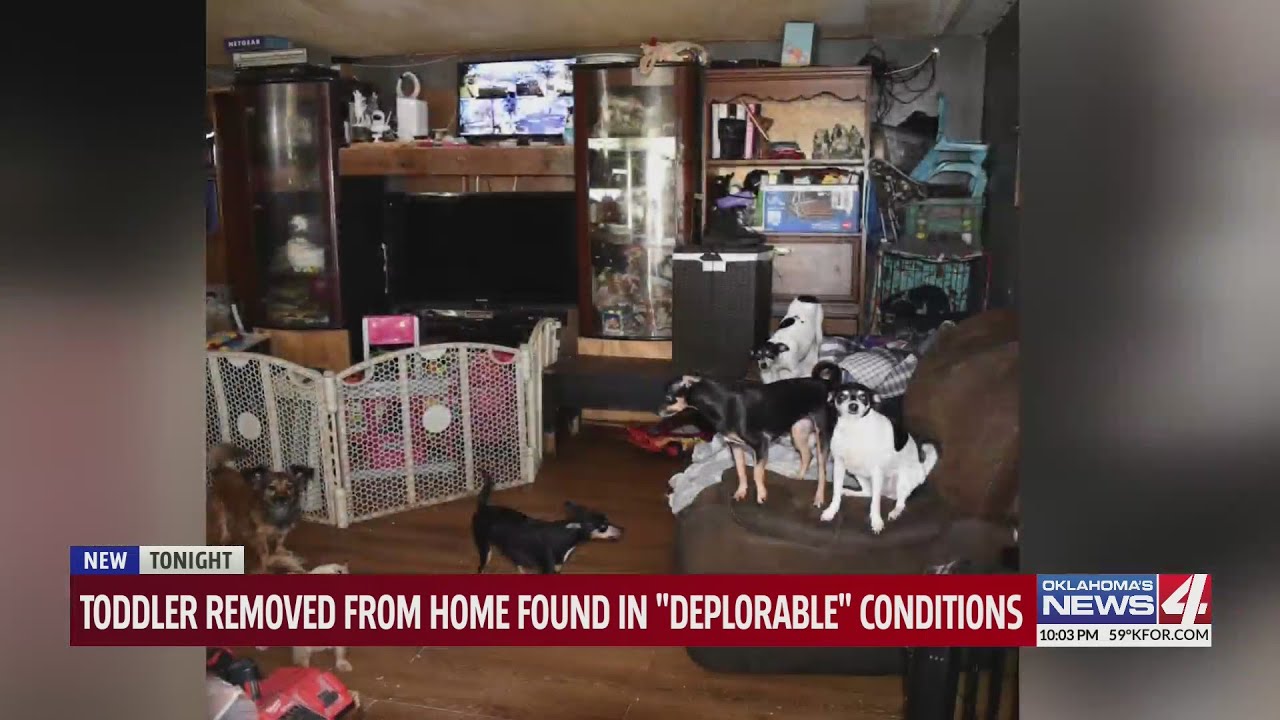 Toddler removed from home found in "deplorable" condition - YouTube