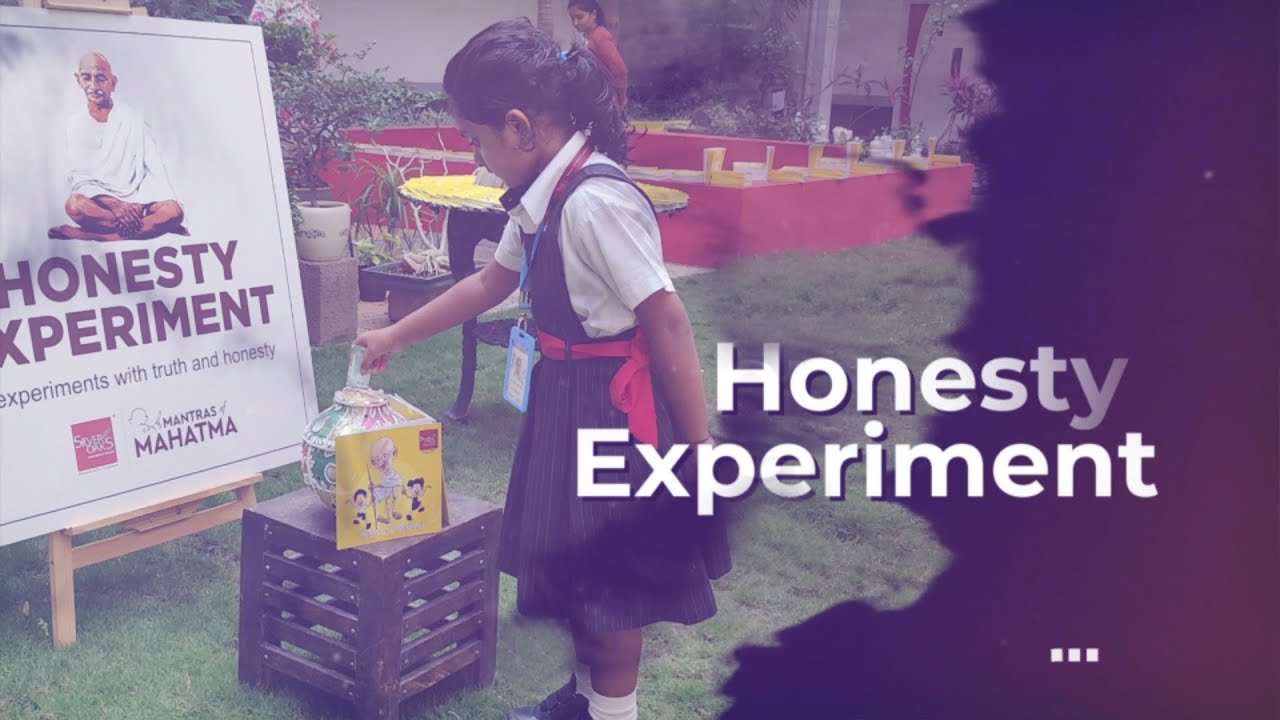 Honesty Experiment @ Silver Oaks || Mantras of Mahatma - YouTube