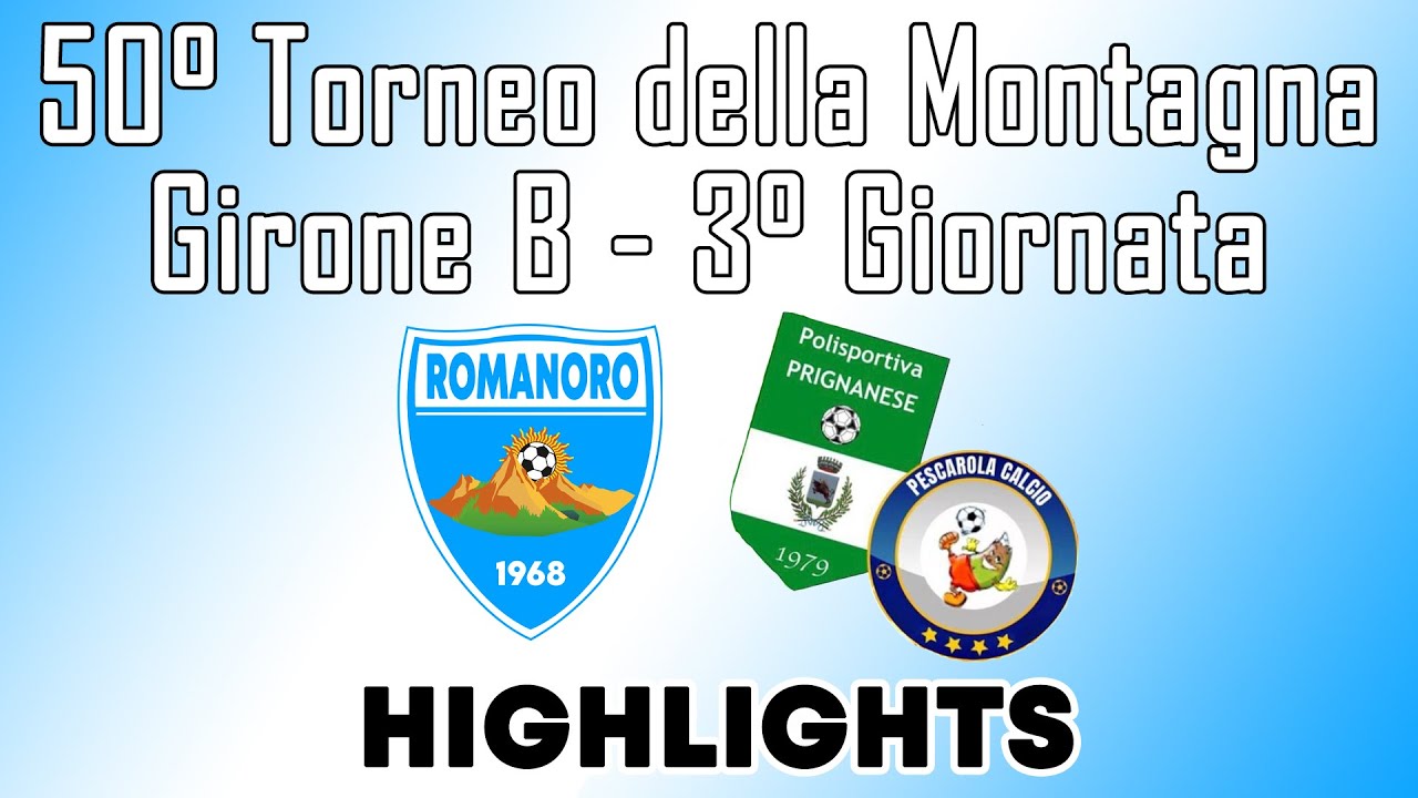 Highlights Romanoro - Prignanese/Pescarola [TDM 2023 G3] - YouTube