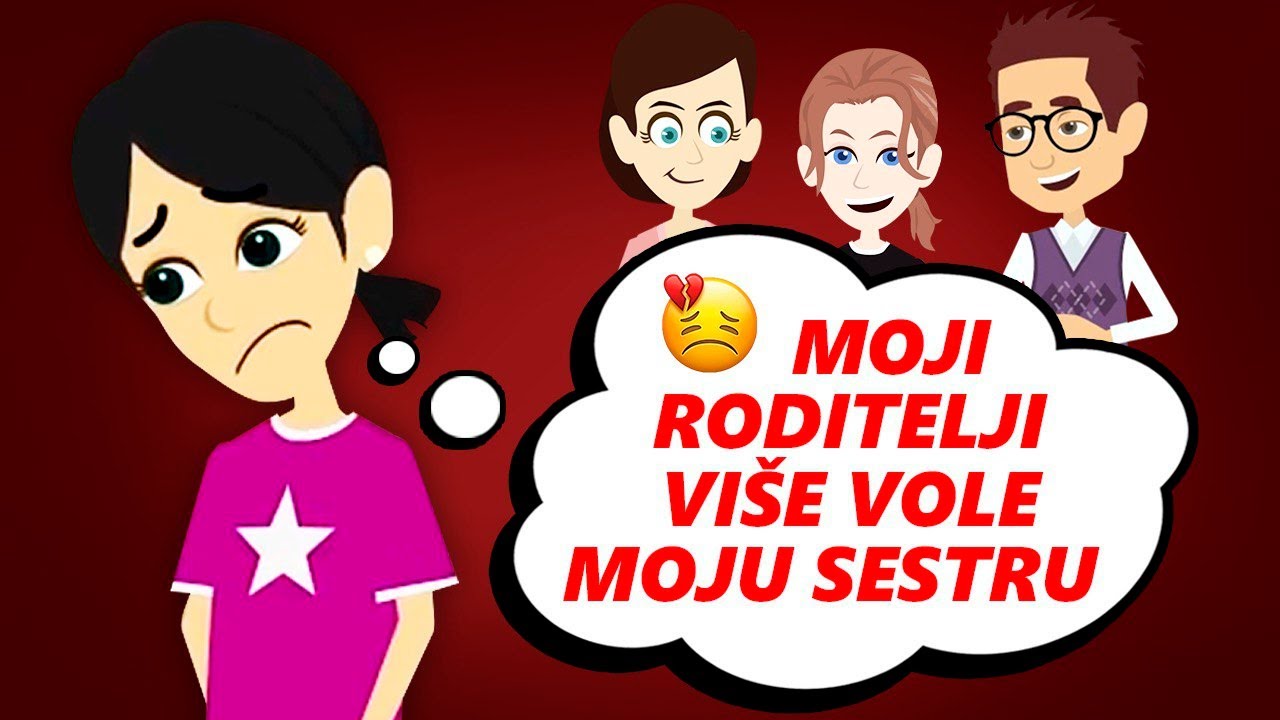 Moji roditelji me ne vole | Problemi s roditeljima | animirane priče ...