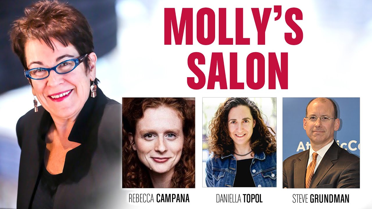 Molly's Salon: Rebecca Campana, Steve Grundman and Daniella Topol - YouTube