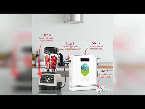 Review: 120V to 100V Voltage Converter 1600watts Step Down toroidal Voltage Converter for Japa...