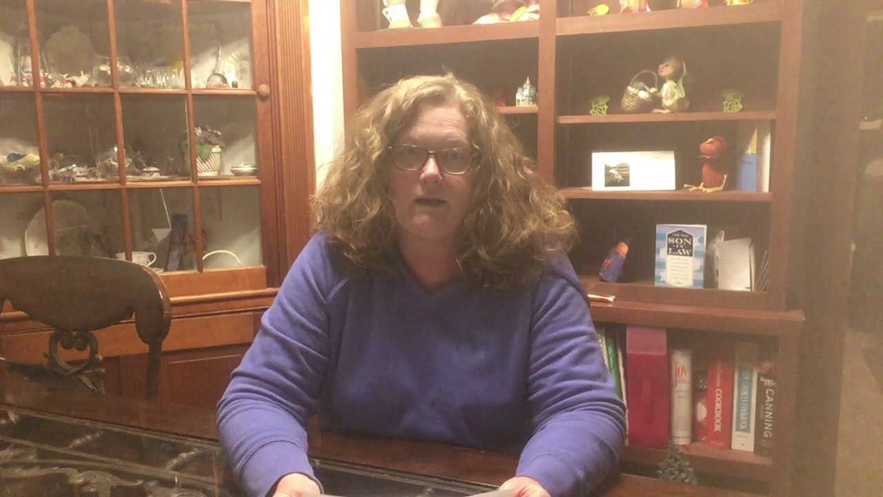 Lenten Reflection delivered by Nancy Amundsen - YouTube