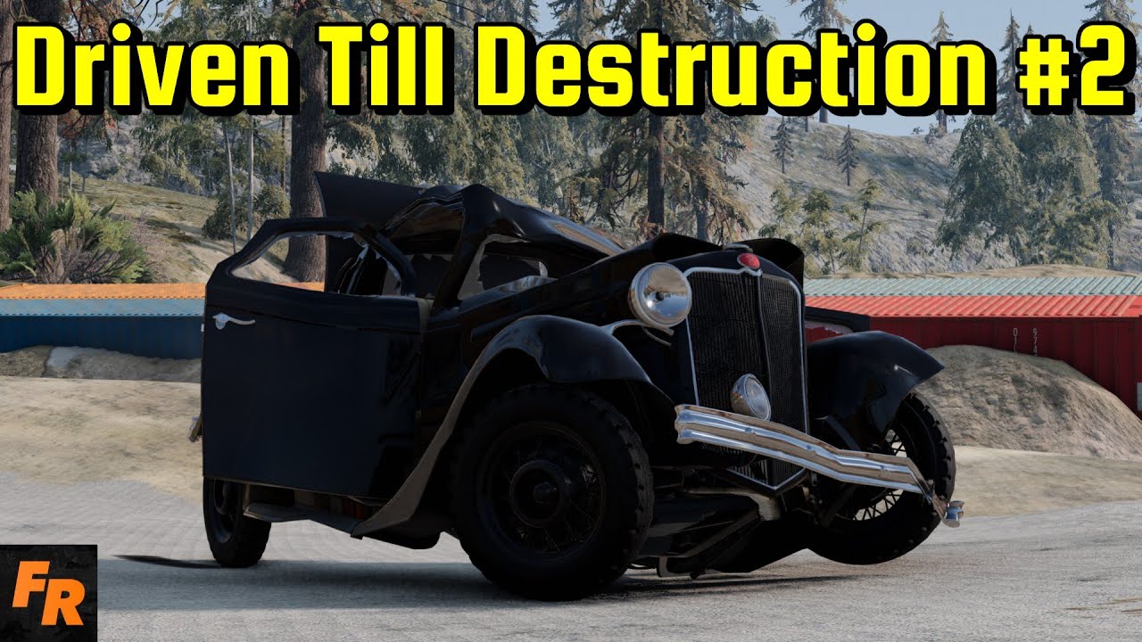 Driven Till Destruction #2 - Kevin's Little Adventure - BeamNG Drive ...