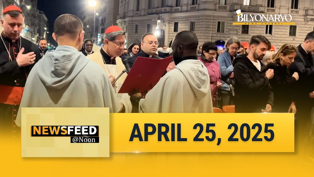 Newsfeed@Noon | April 25, 2025 - YouTube