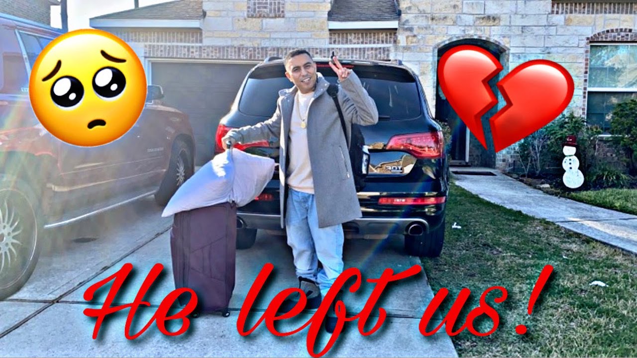 HE LEFT US !! VLOGMAS DAY 3 (LUCIANOTV) - YouTube