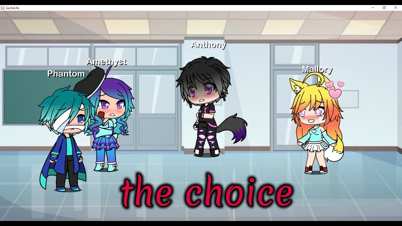 mr popular falls in love| episode 5| the choice| gacha life - YouTube