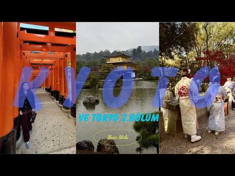 KYOTO VE TOKYO 2.BÖLÜM//Fushimi Inari,Kinkakuji,Sensoji,Market Turu