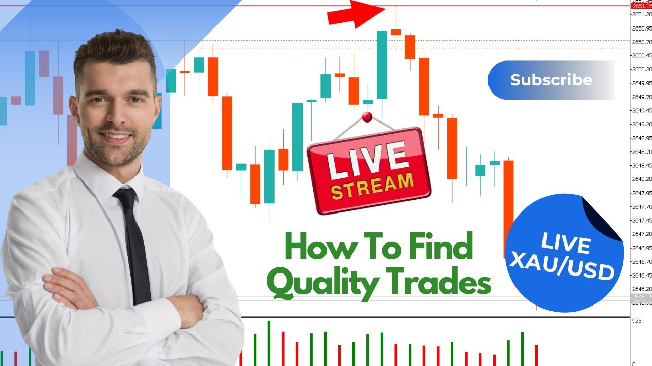 How to Find Qualiity Trades - Crystal Forex Live Stream- XAUUSD - YouTube
