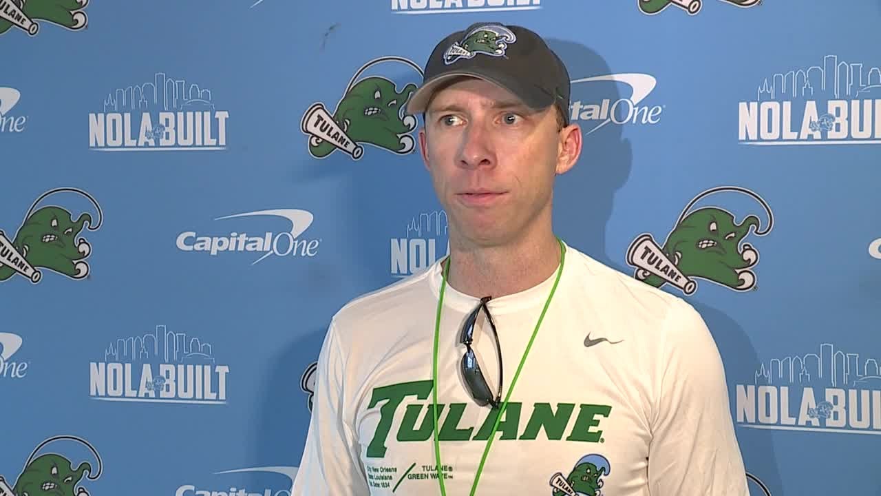Shiel Wood introduced as Tulane defensive coordinator - YouTube