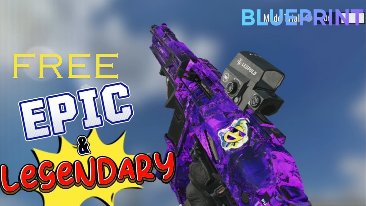GET EPIC & LEGENDARY SKIN ( BLUEPRINT ) - PROJECT BLOOD STRIKE - YouTube