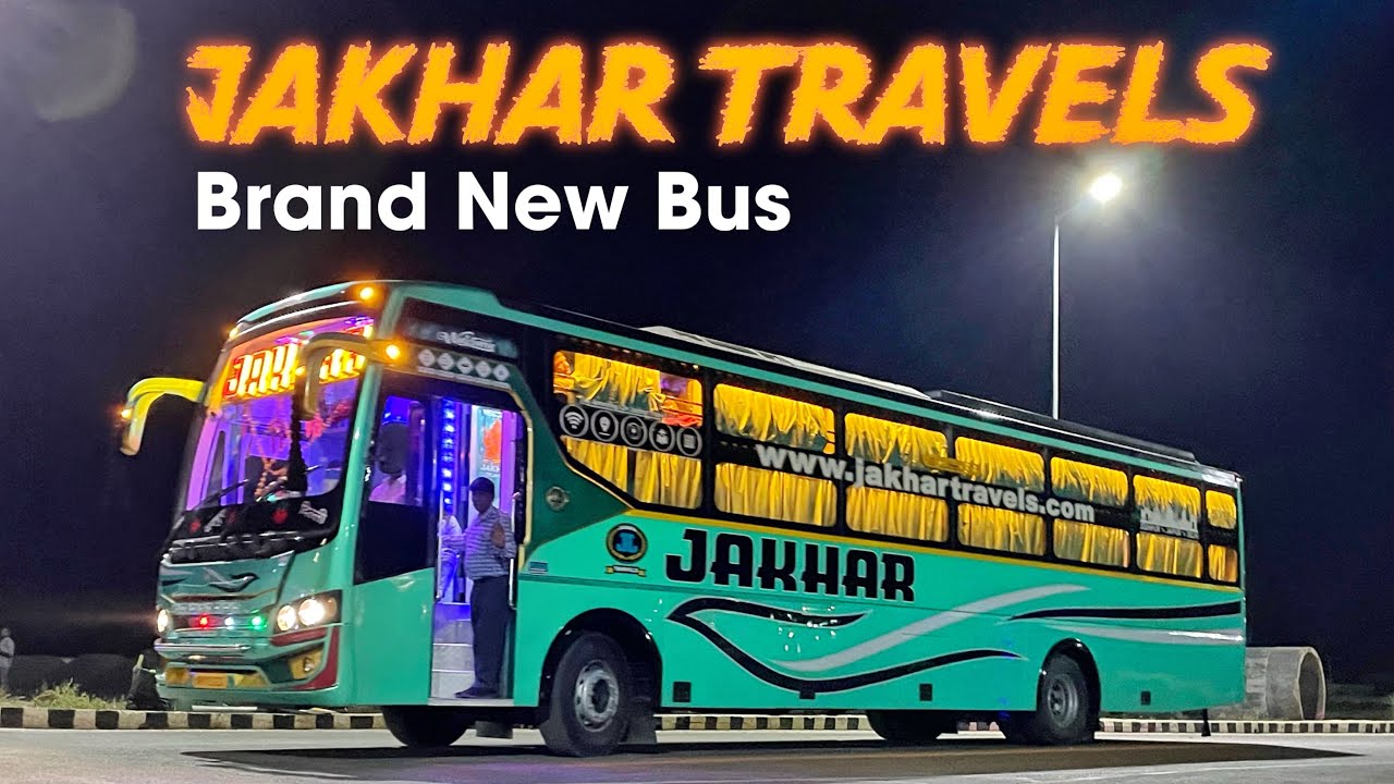 Delhi To Jodhpur In Jakhar Travels Brand New Bus - YouTube
