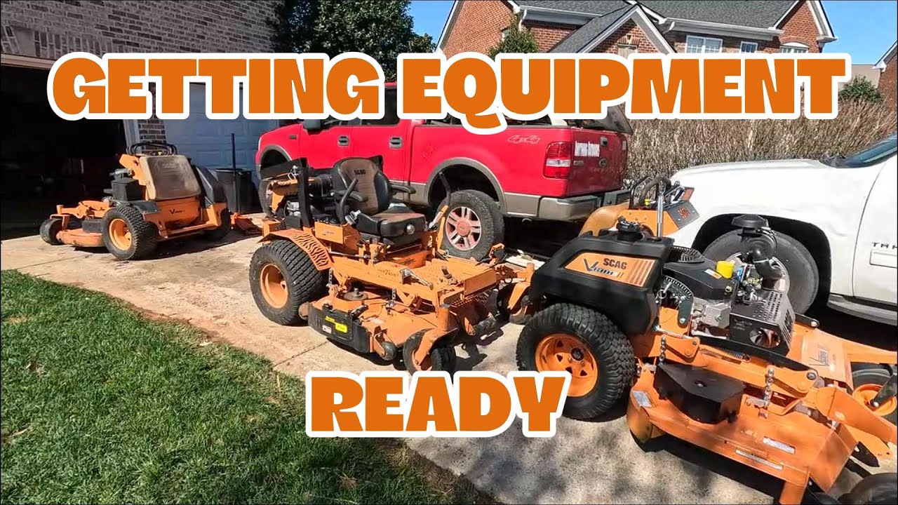 GETTING EQUIPMENT READY TO WORK - YouTube