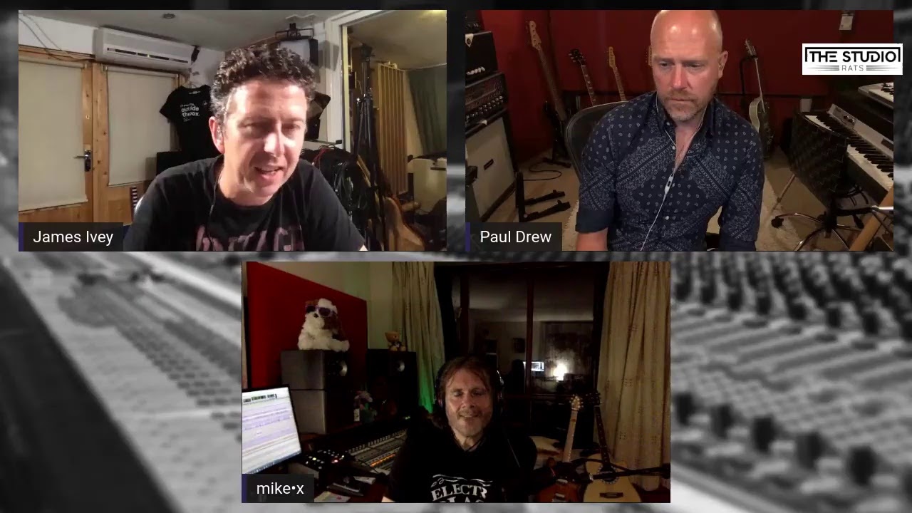 The Studio Rats Q&A With Special Guest Mike Exeter - YouTube